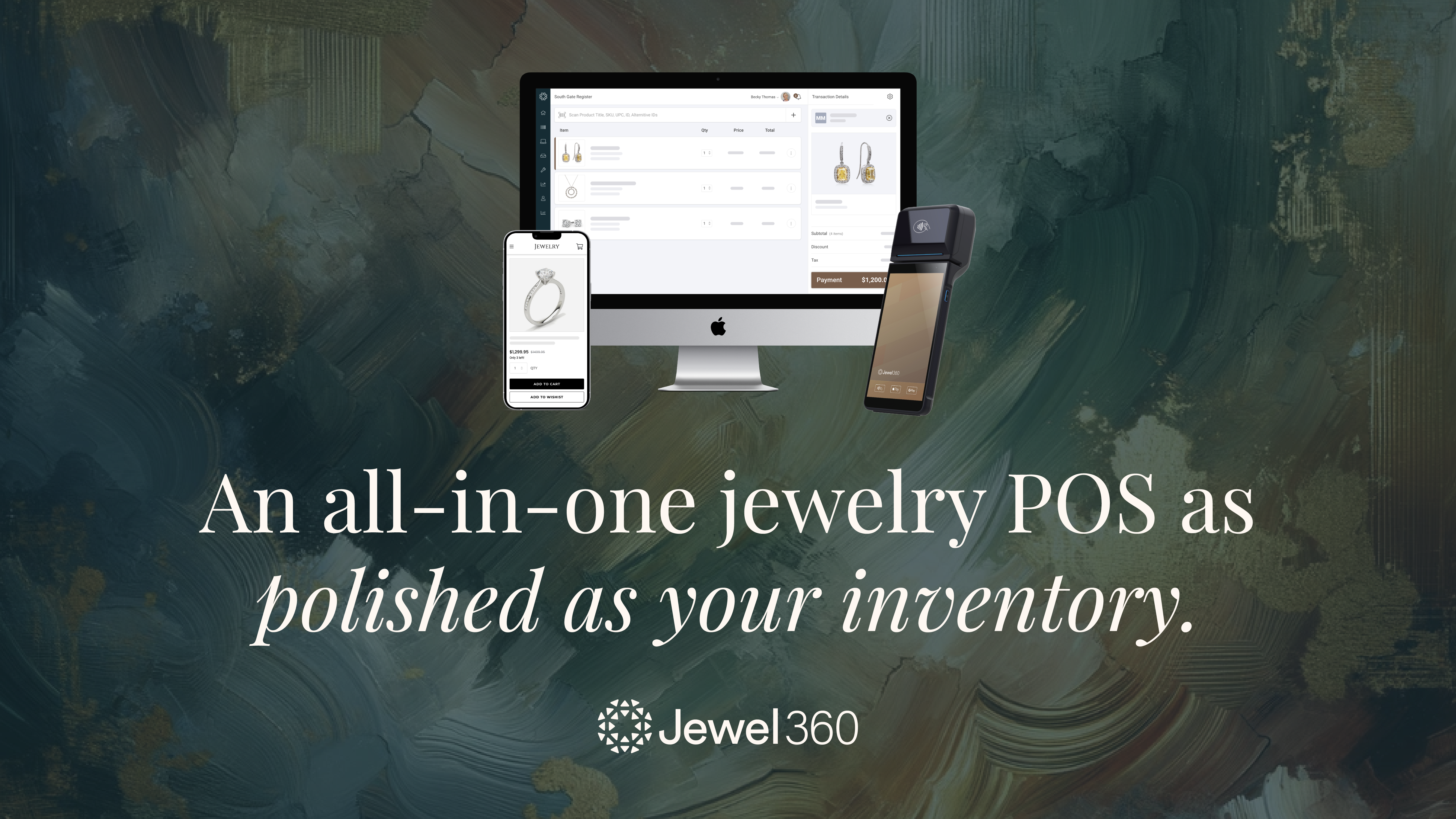 Jewelry POS | All-In-One POS For Jewelry Stores | Jewel360